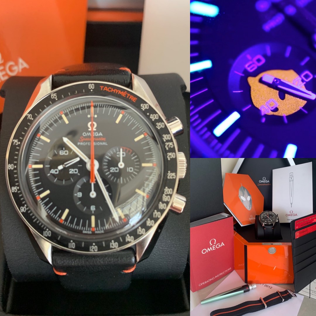 Omega Speedmaster Speedy Tuesday ULTRAMAN 42mm Moonwatch Professional ...