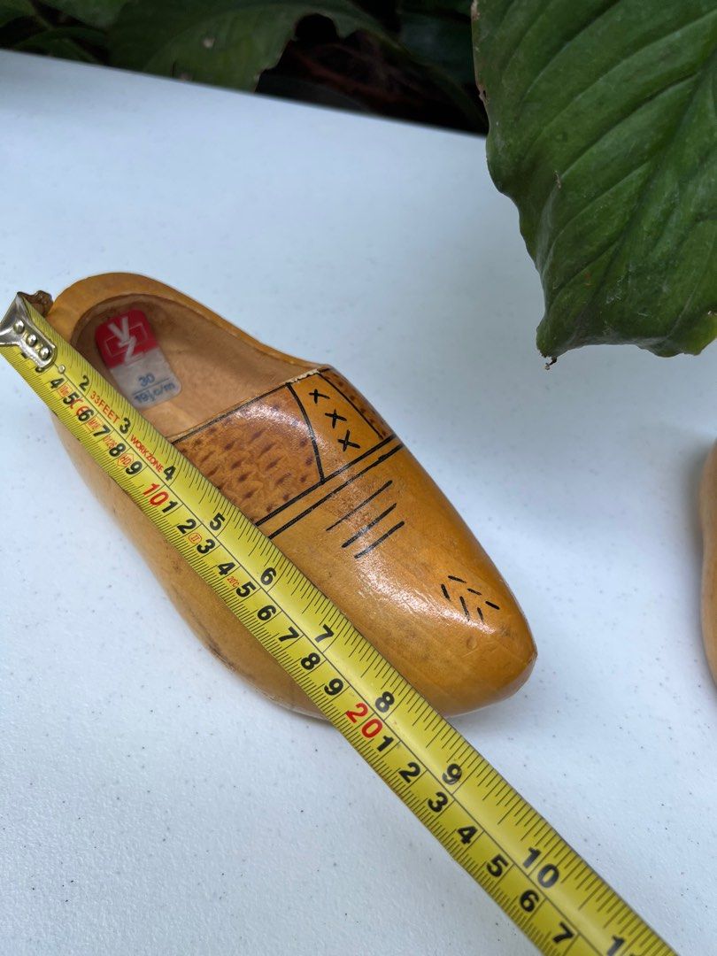 One piece wooden clog, Furniture & Home Living, Home Decor, Other Home ...