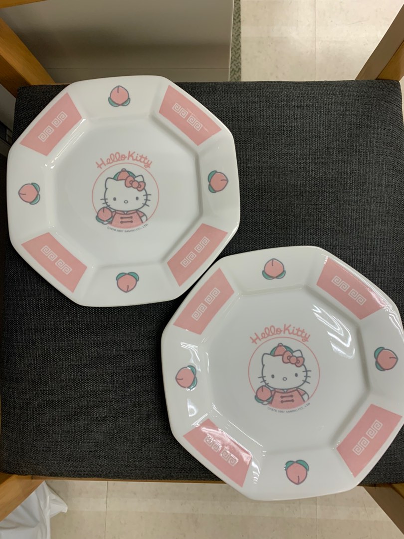 ORIGINAL Hello Kitty Dinner/Serving Plates from Japan - brand new on ...