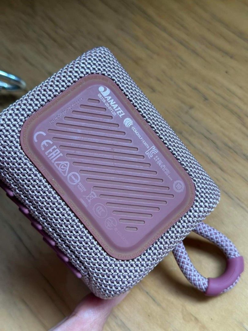 Original JBL Harman GO3 Portable Bluetooth Waterproof Speaker in Pink ...