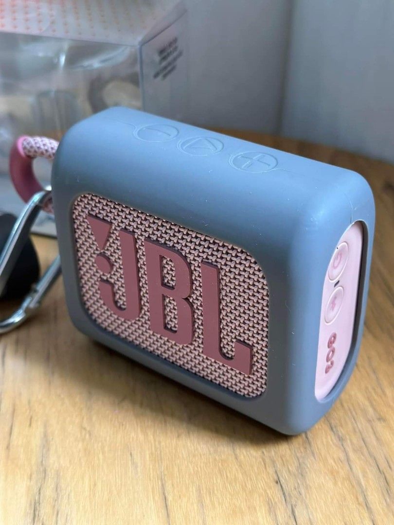 Original JBL Harman GO3 Portable Bluetooth Waterproof Speaker in Pink ...