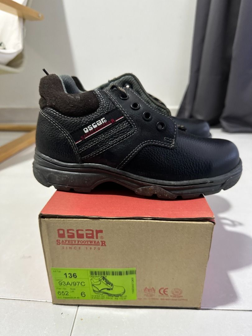 ORIGINAL OSCAR SAFETY SHOES, Men's Fashion, Footwear, Boots on Carousell