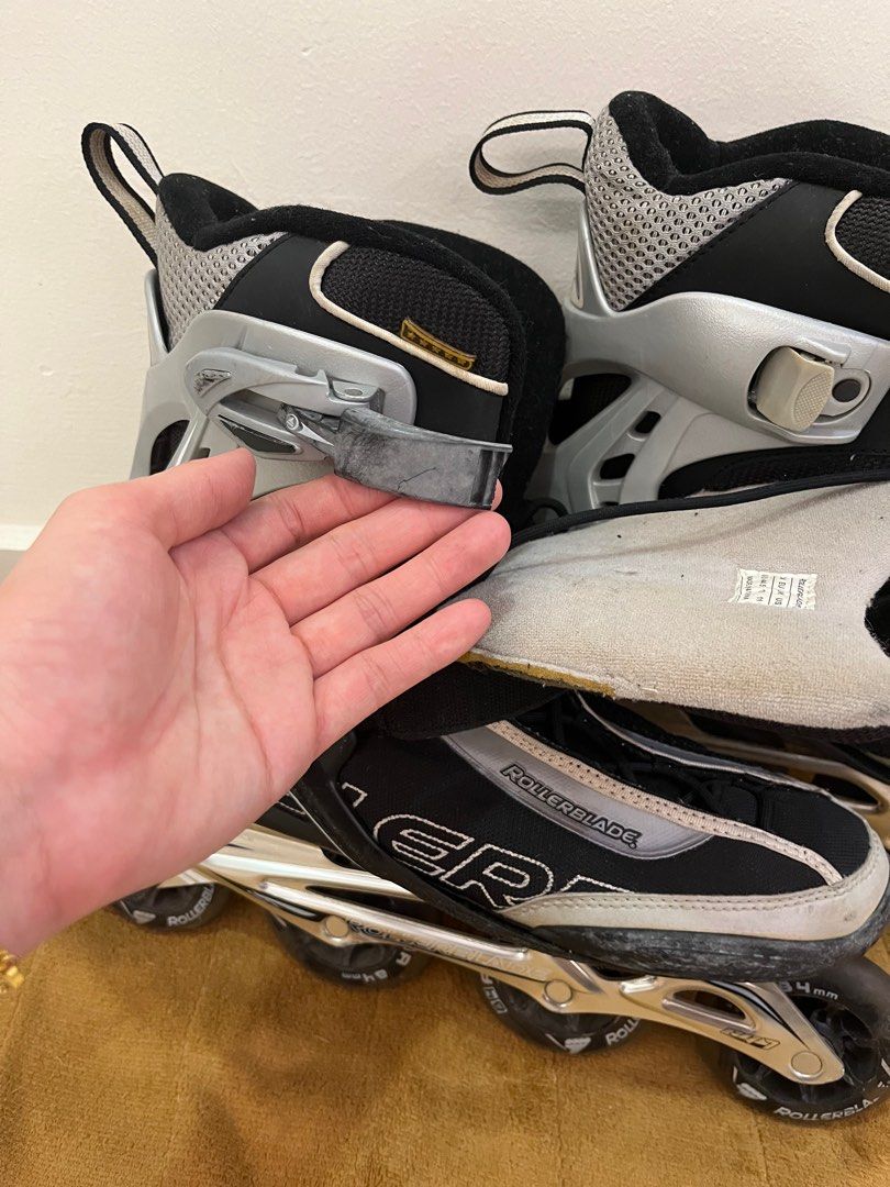 Original Rollerblade Men's Spark Pro Fitness Inline Skates (Broken ...