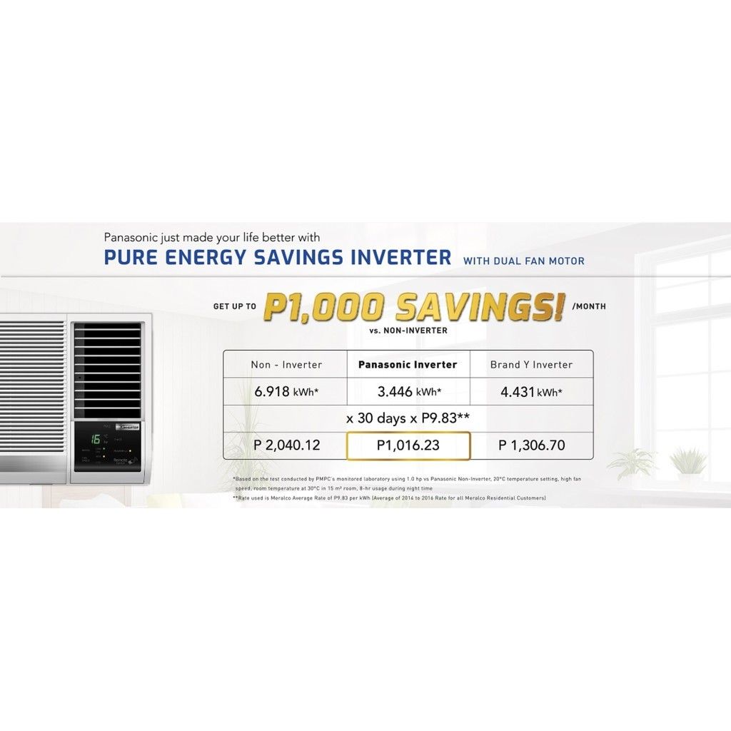 Panasonic Full DC Inverter 1HP, TV & Home Appliances, Air Conditioning ...