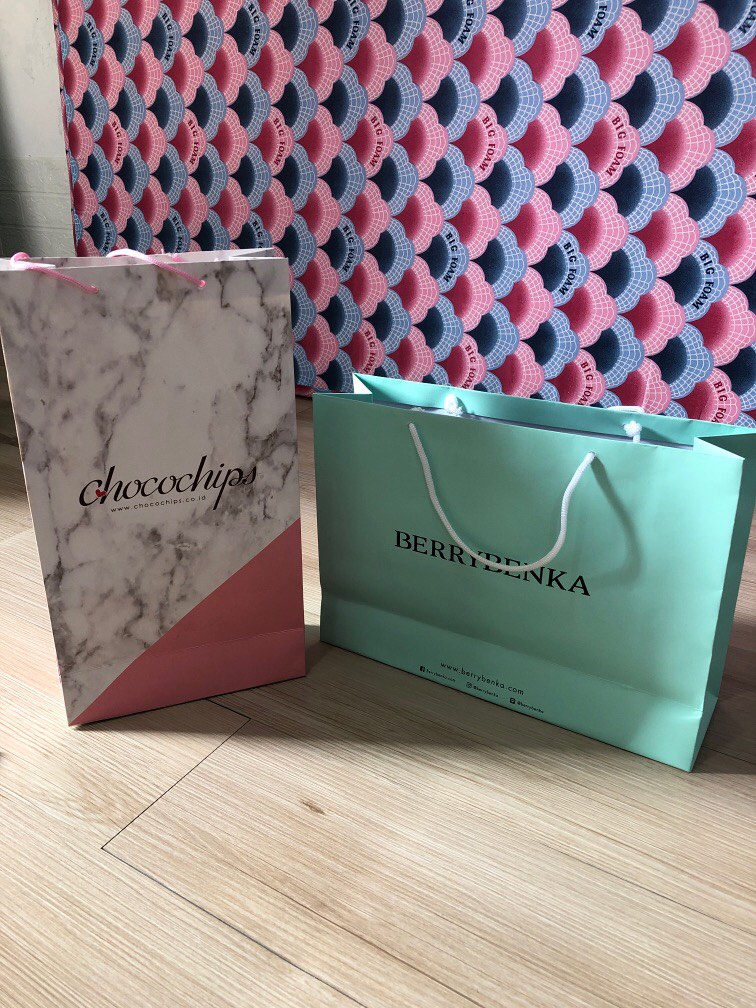 Paperbag Chocochips & Berrybenka, Barang Yang Dicari di Carousell