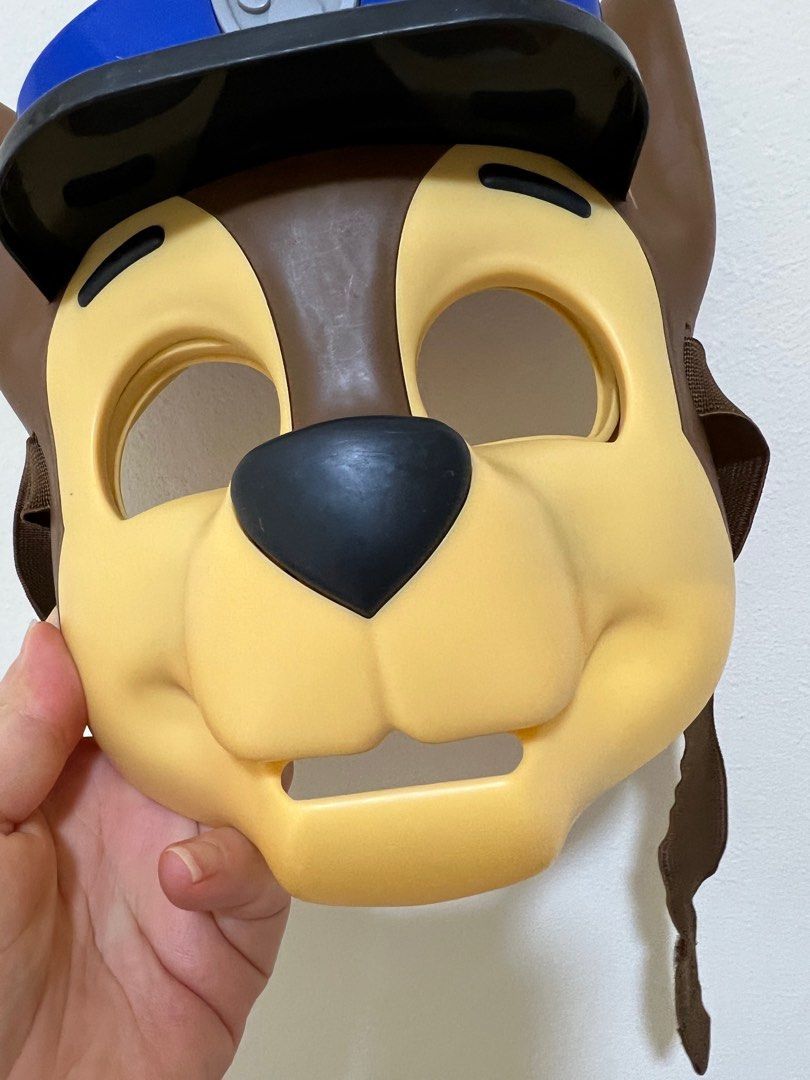 Paw Patrol Chase pup mask, Hobbies & Toys, Toys & Games on Carousell
