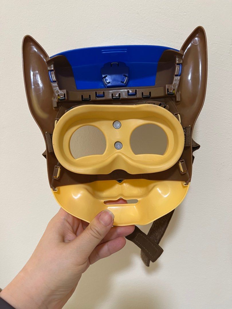 Paw Patrol Chase pup mask, Hobbies & Toys, Toys & Games on Carousell