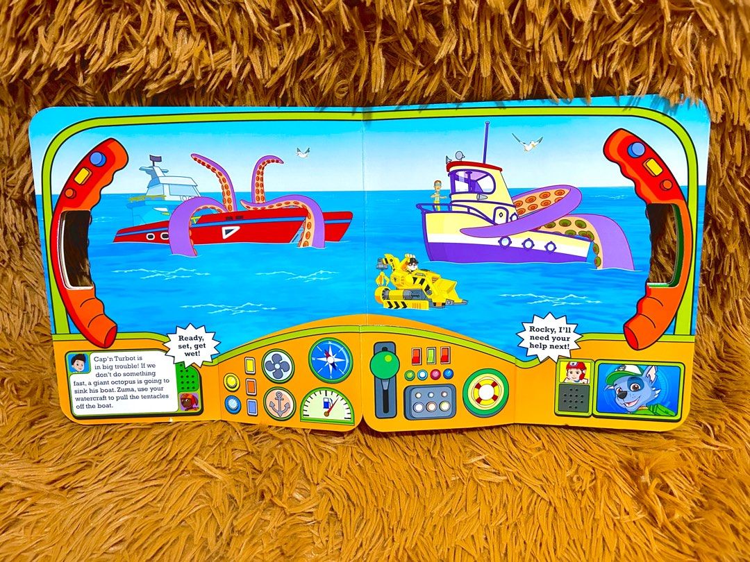 Paw Patrol Ready Set Drive! Board Book with Handle on Carousell
