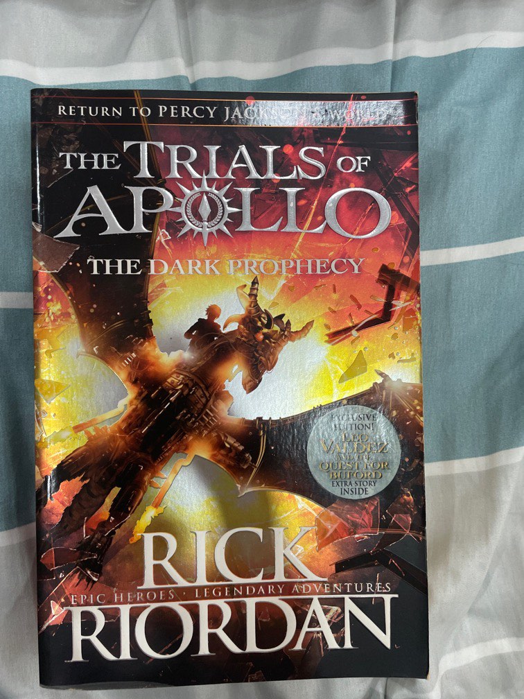 Percy Jackson Books: Trials of Apollo-The Dark Prophecy, Hobbies & Toys ...