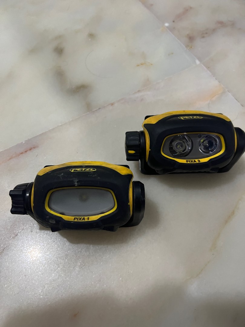 Petzl Pixa 1 & 3. Ex rated torch lights., Sports Equipment, Hiking ...
