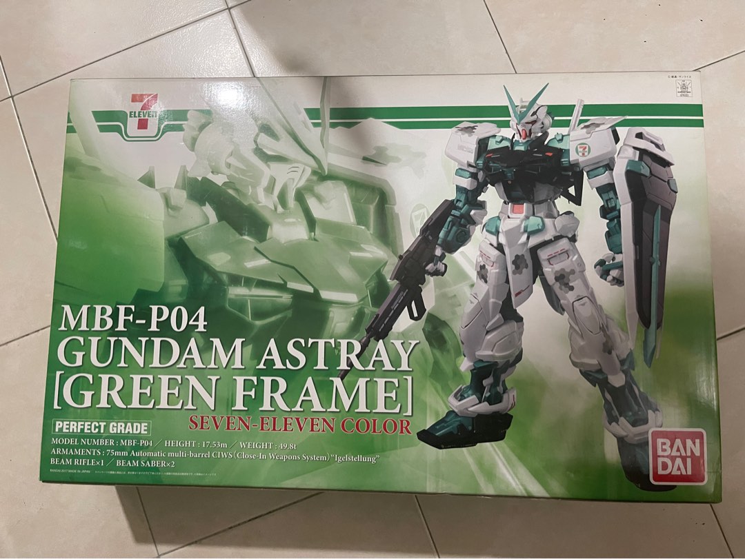 PG Green Frame 7-11 version, Hobbies & Toys, Toys & Games on Carousell