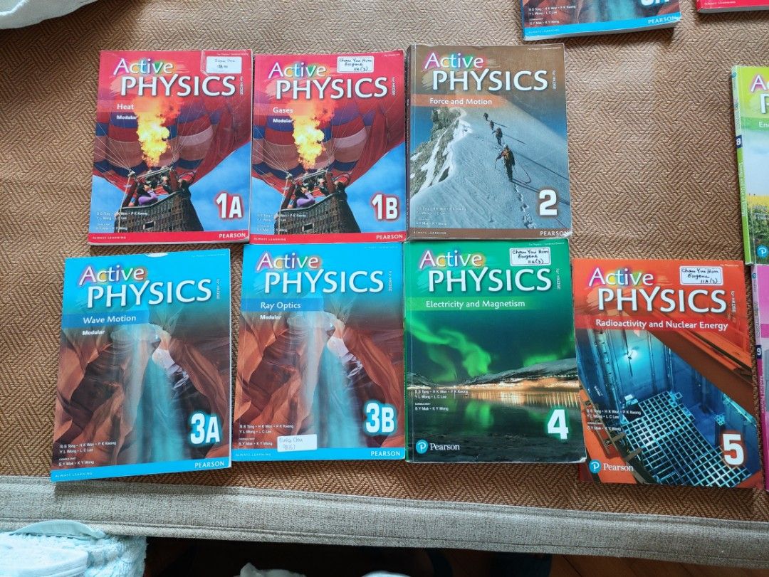 Physics textbook Active Physics, 興趣及遊戲, 書本 & 文具, 教科書 - Carousell