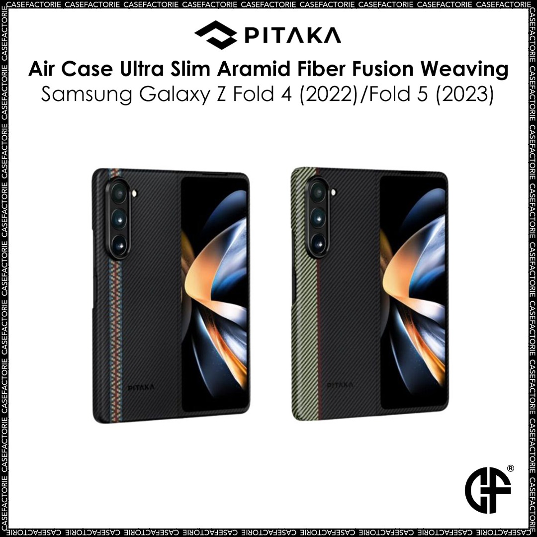 [Pre Order]PITAKA Fusion Weaving Air Case for Samsung Galaxy Z Fold 4 ...