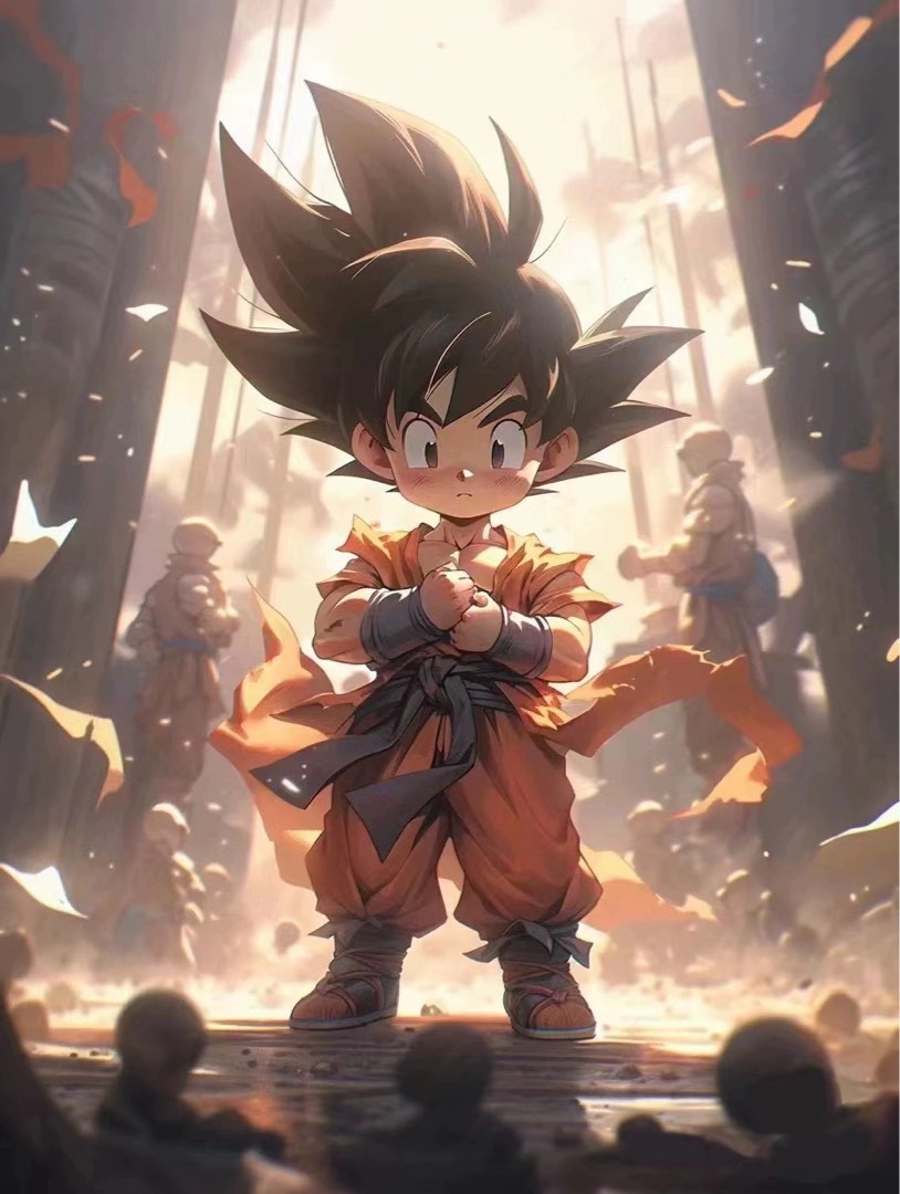 [PO] DragonBall|Cute Series Goku, Hobbies & Toys, Toys & Games on Carousell