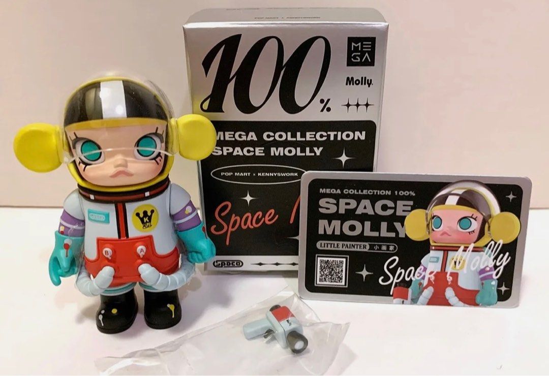Popmart Space Molly - Little Painter, Hobbies & Toys, Toys & Games on ...