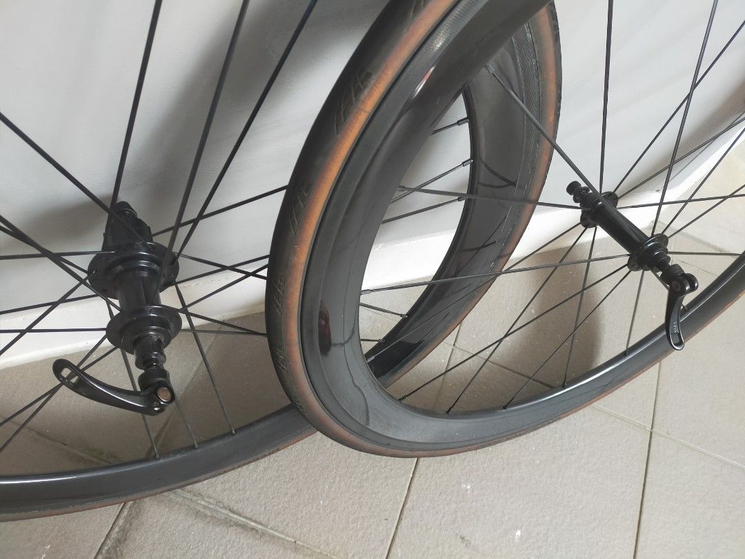 Powerway R13 Ceramic Carbon Wheelset, Sports Equipment, Bicycles ...