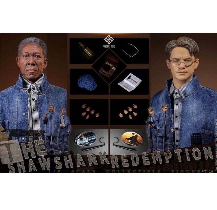 PRESENT TOYS 1/6 The Shawshank Redemption Double Suit Toys Set PT-sp28 ...