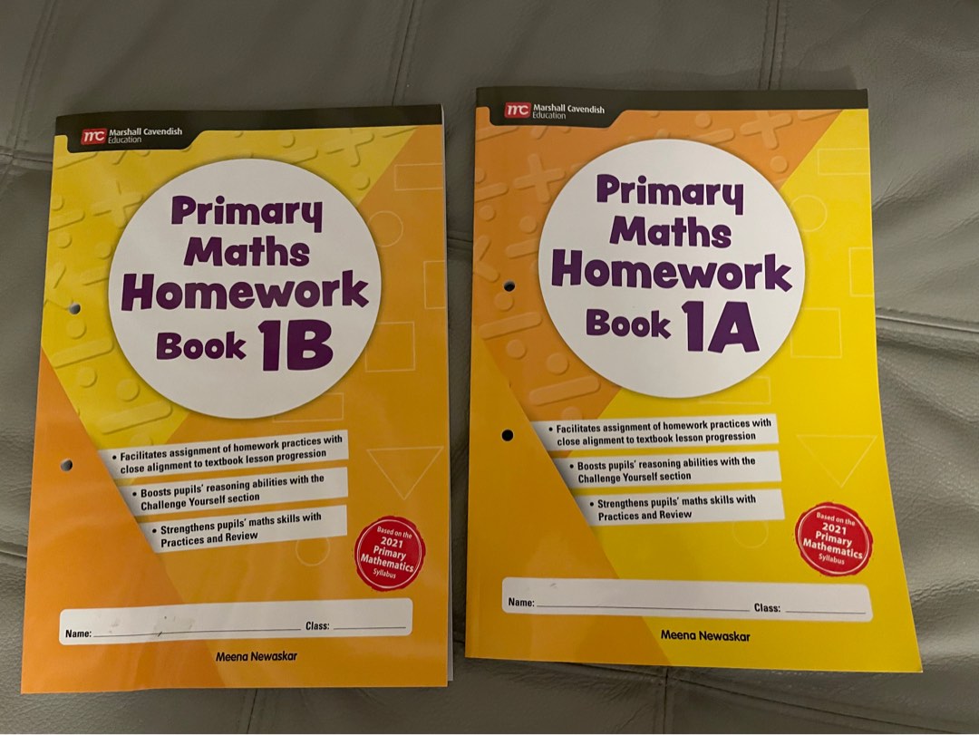 Primary 1 Homework Books, Hobbies & Toys, Books & Magazines, Assessment ...