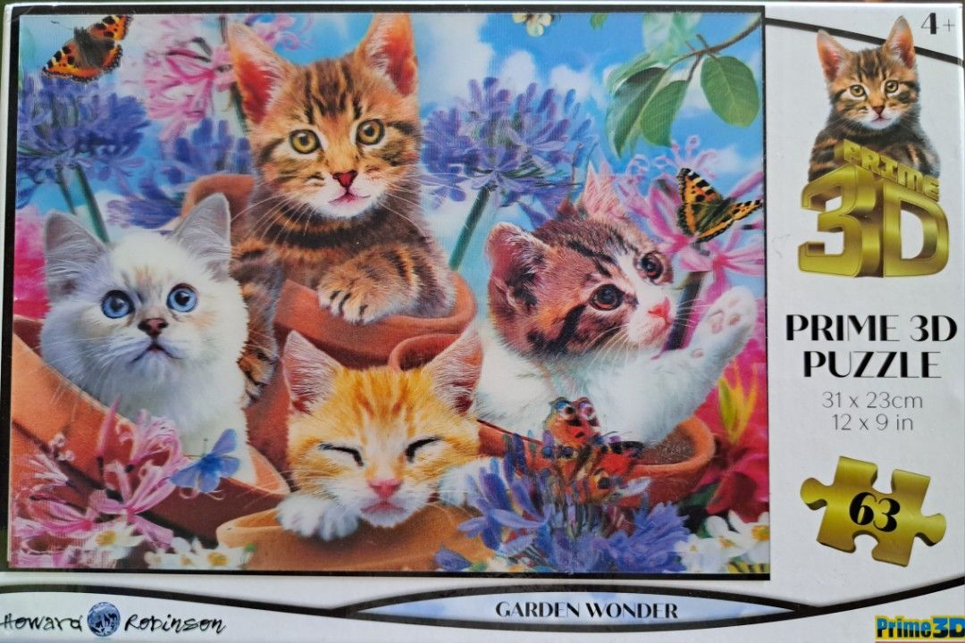 Prime 3D Puzzle Kitten Selfies, Toys & Collectibles, Lainnya di Carousell