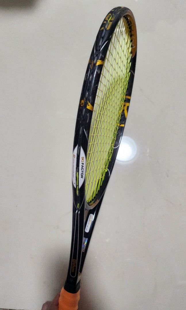 Wilson k factor series tennis racket (k blade 98), Sports Equipment ...