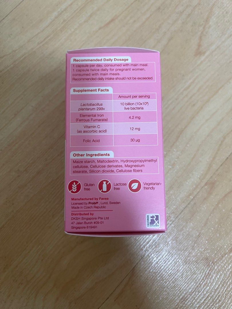 Probi Iron, Health & Nutrition, Health Supplements, Vitamins ...