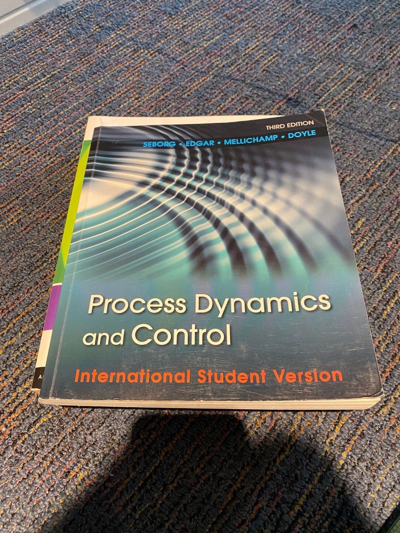Process dynamic and control 3rd edition, 書籍、休閒與玩具, 書本及雜誌, 教科書、參考書在旋轉拍賣