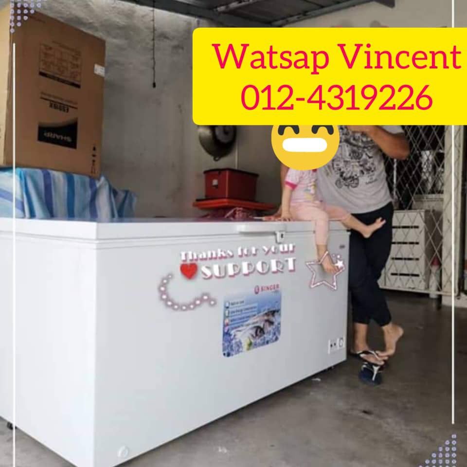Promosi Freezer 540L Ansuran Kedai, TV & Home Appliances, Kitchen ...