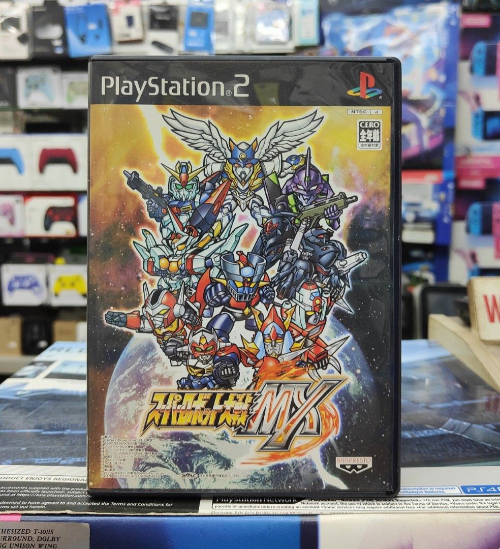 PS2 Super Robot Wars MX, Video Gaming, Video Games, PlayStation on ...