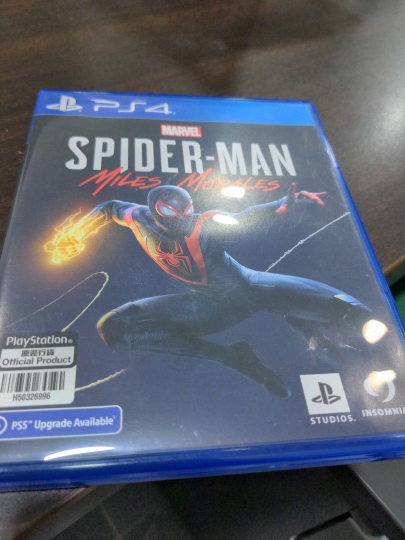 PS4 disc Spider-Man Miles Morales on Carousell