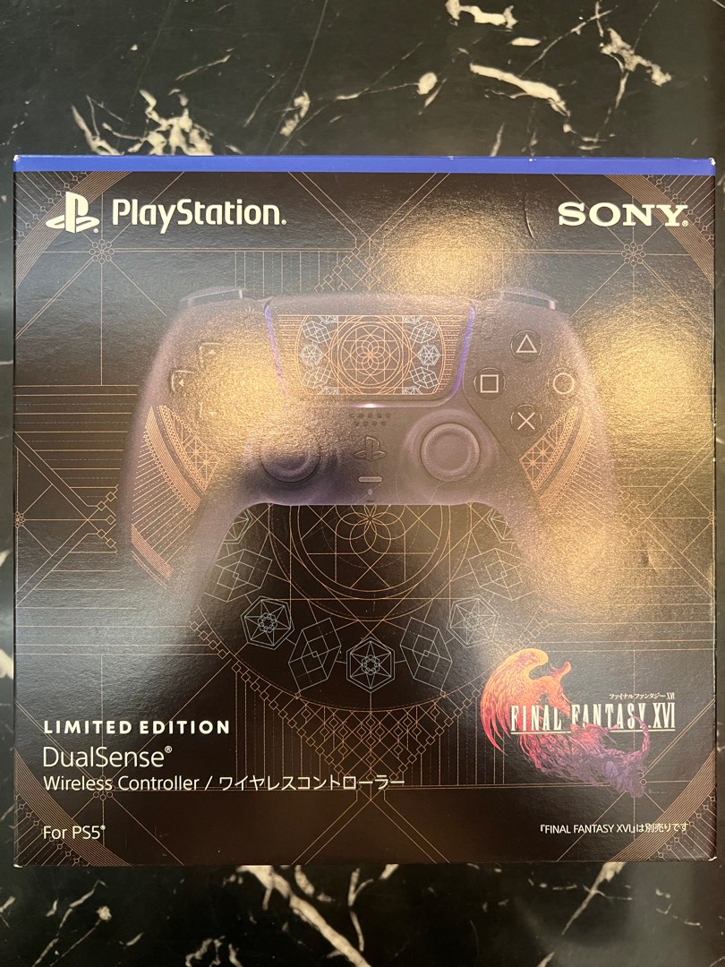 PS5 Limited Edition Final Fantasy Controller., Video Gaming, Gaming ...