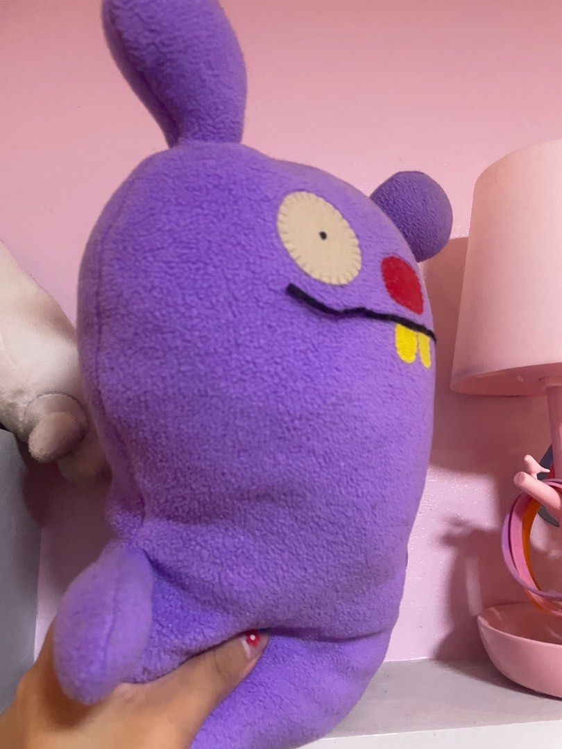 Purple Cartoon Character Plushie Stuffed Toy on Carousell