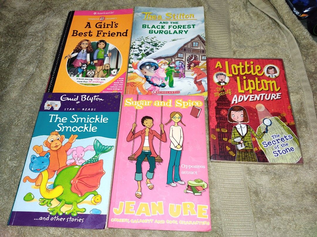 Random girl story reading books on Carousell