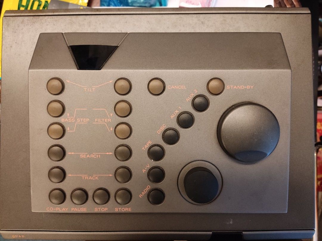 Rare Quad 606 power amplifier and Quad 66 preamp with original remote ...