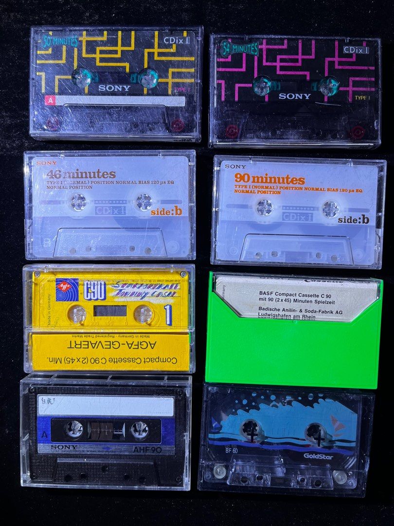 Rare!! Used Blank Tape Cassettes Analog Pop Culture for Hifi Recording ...