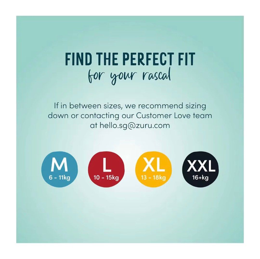 Rascal and Friends XL Pants Diapers, Babies & Kids, Bathing & Changing ...