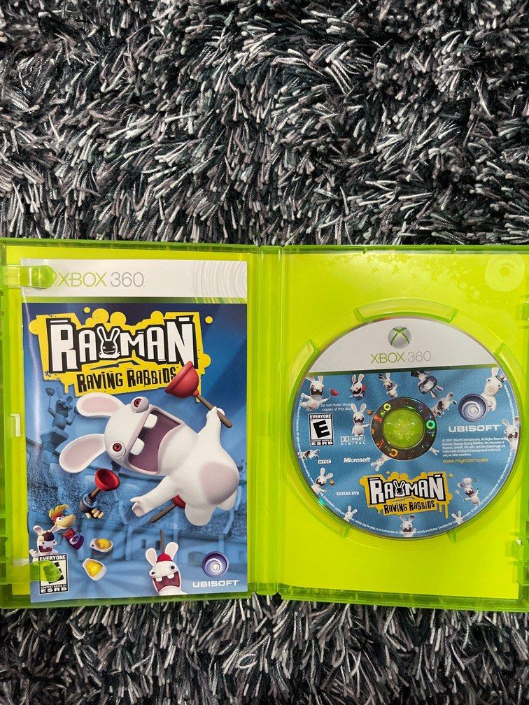 Rayman Raving Rabbits, Video Gaming, Video Games, Xbox on Carousell