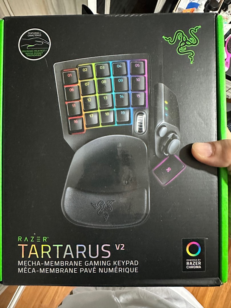 RAZER TARTARUS V2: 32 Progammable Keys - Detachable Palm Rest - Razer ...