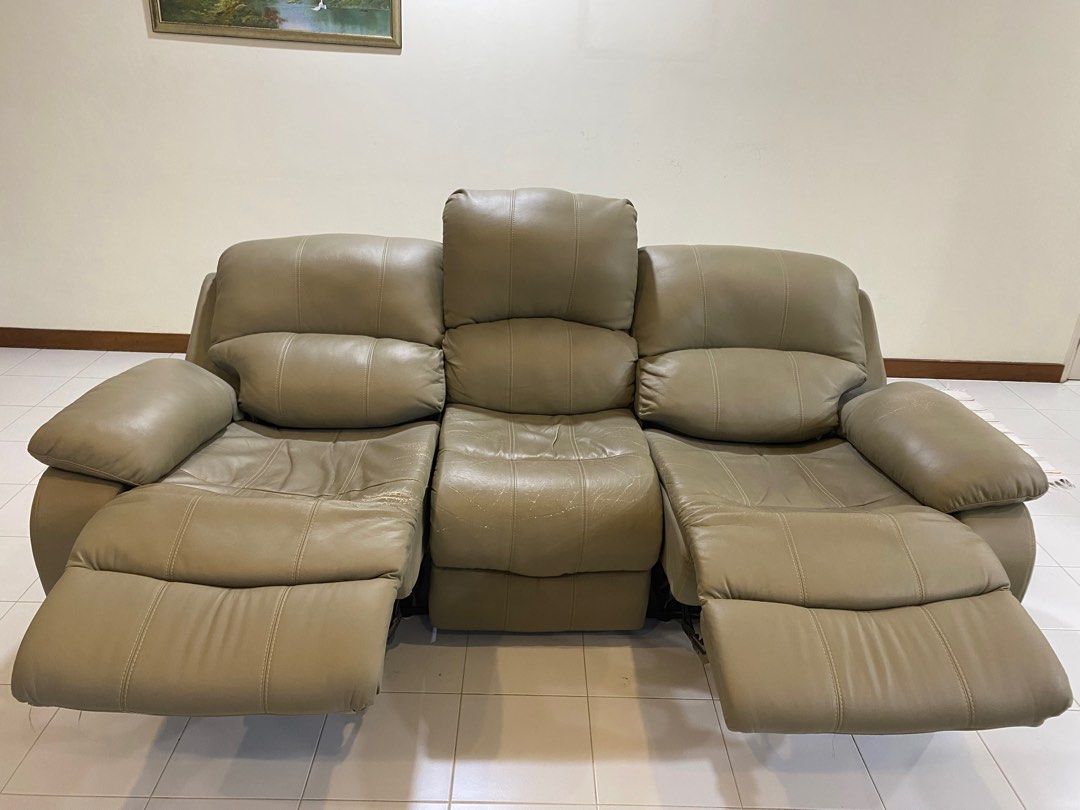 Recliner Sofa set (3+2 seater ), Furniture & Home Living, Furniture ...