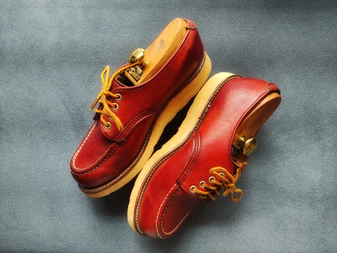 Red Wing 8103 Moc Toe Oxford on Carousell