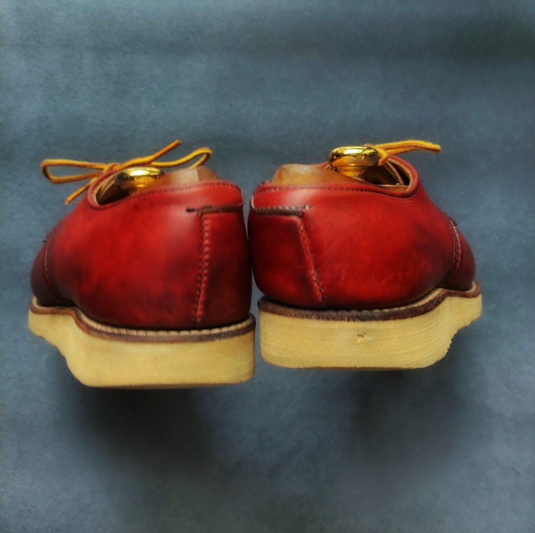 Red Wing 8103 Moc Toe Oxford on Carousell