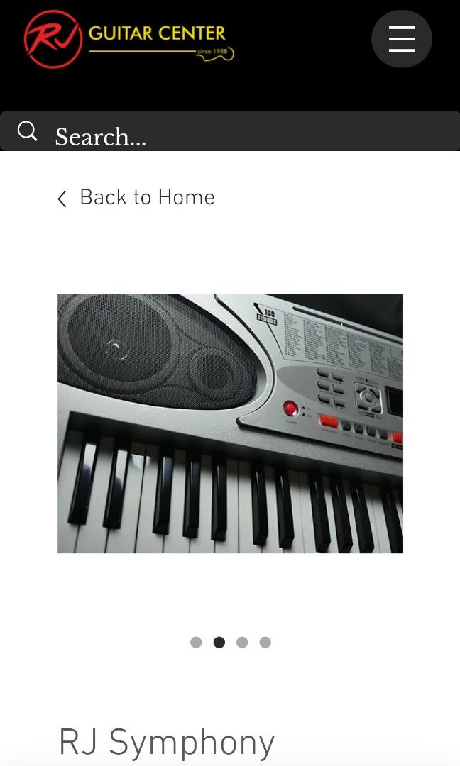 RJ Symphony Keyboard on Carousell