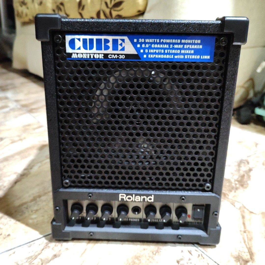 ROLAND CUBE MONITOR CM-30, Hobbies & Toys, Music & Media, Musical ...