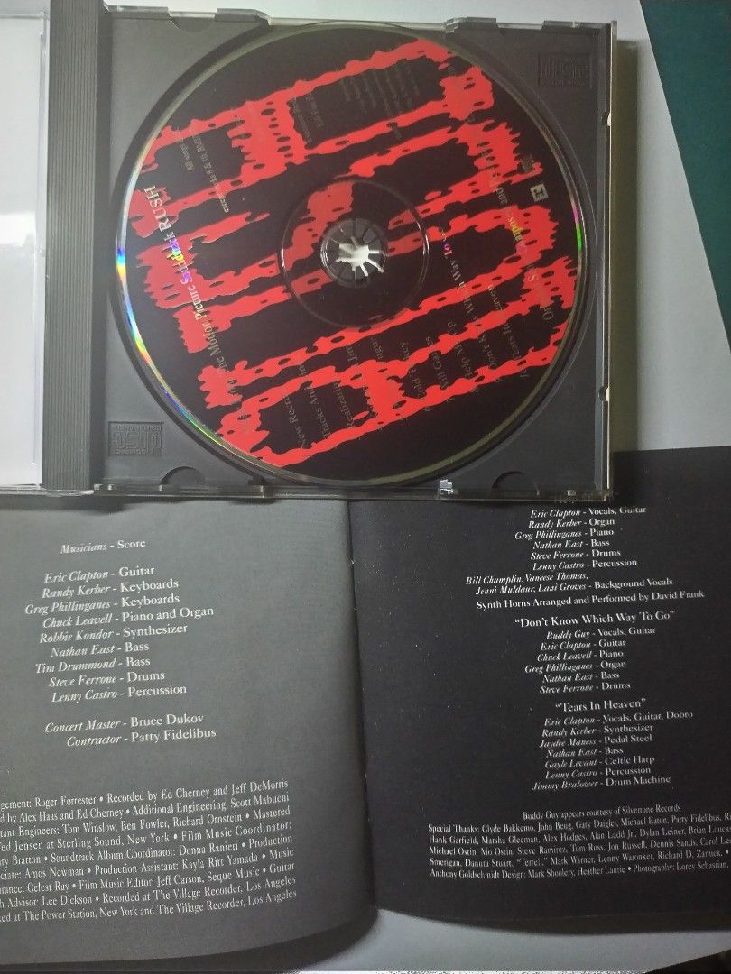 RUSH - Music From The Motion Picture Soundtrack by Eric Clapton CD ...