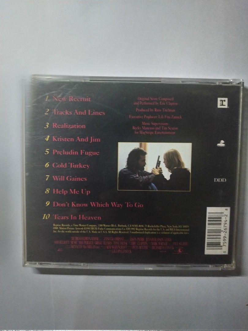 RUSH - Music From The Motion Picture Soundtrack by Eric Clapton CD ...