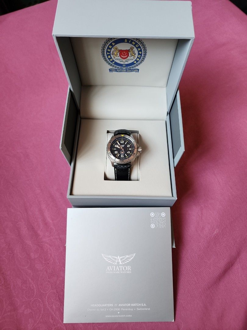 SAF MR Watch - Aviator Swiss Made, Men's Fashion, Watches & Accessories ...