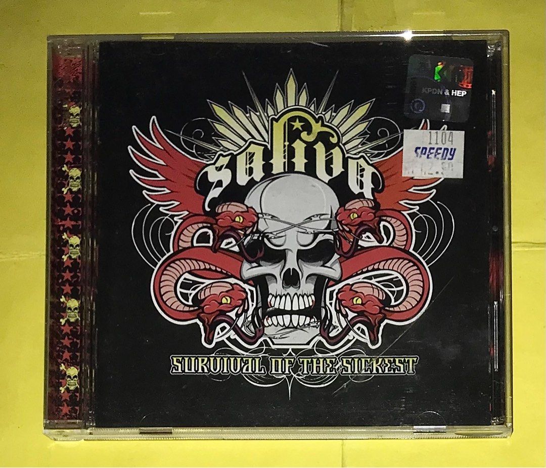 SALIVA - SURVIVAL OF THE SICKEST CD, Hobbies & Toys, Music & Media, CDs ...