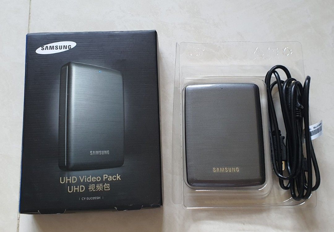 Samsung UHD video pack, 電腦＆科技, 電腦周邊及配件, 硬碟及儲存器 - Carousell