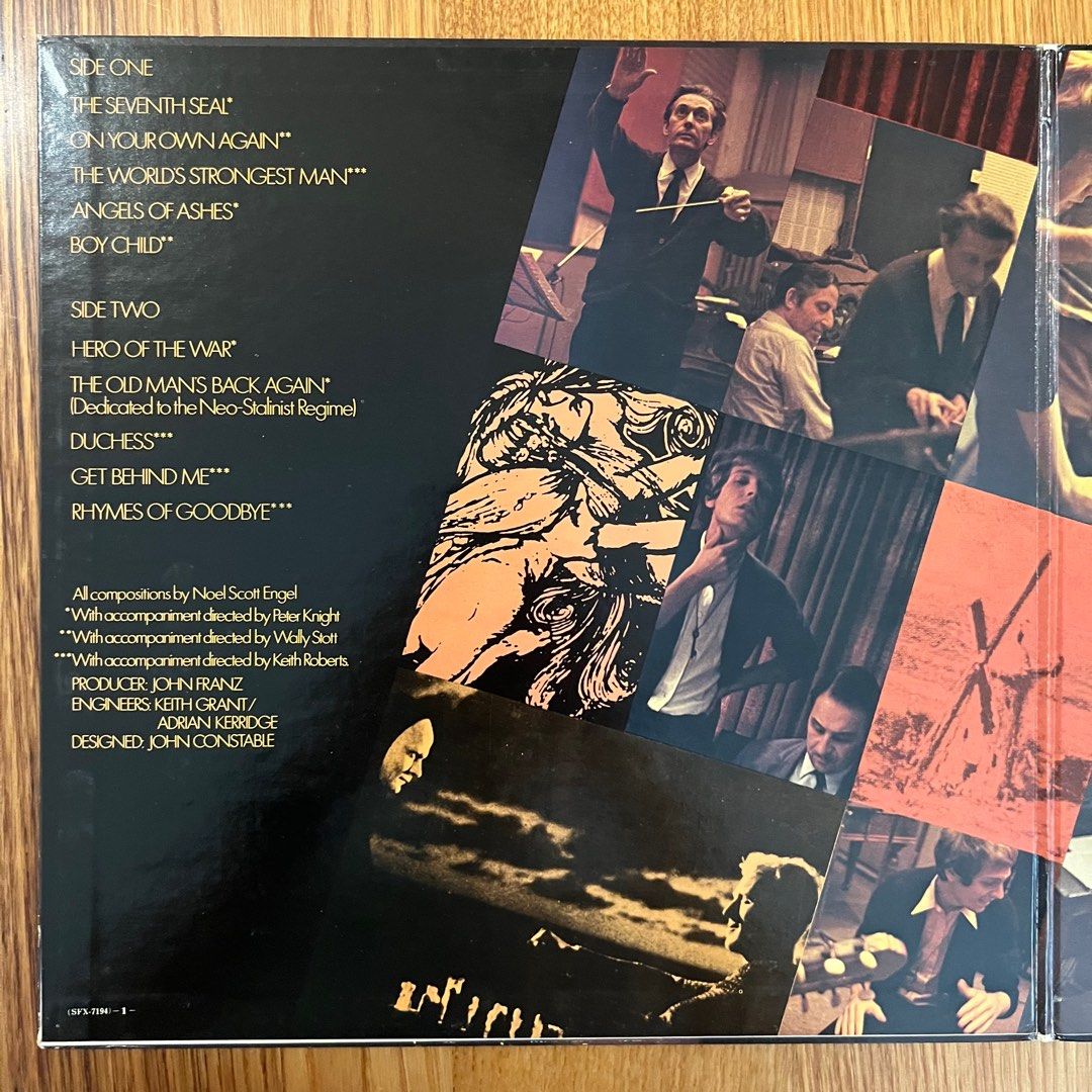 Scott Walker – Scott 4 Vinyl (Jap 1969), Hobbies & Toys, Music & Media ...