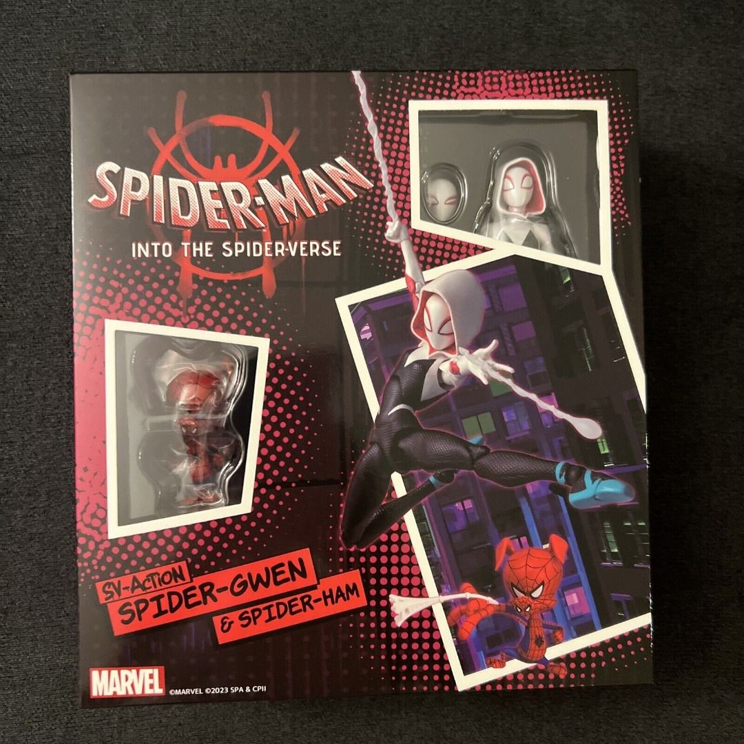 sentinel sv-action spider-gwen spider-ham spider-man into the spider ...