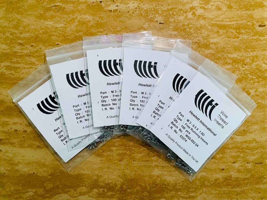 [SG LOCAL STOCK] Wire Thread Insert Free Running Metric UNC UNF BSW ...
